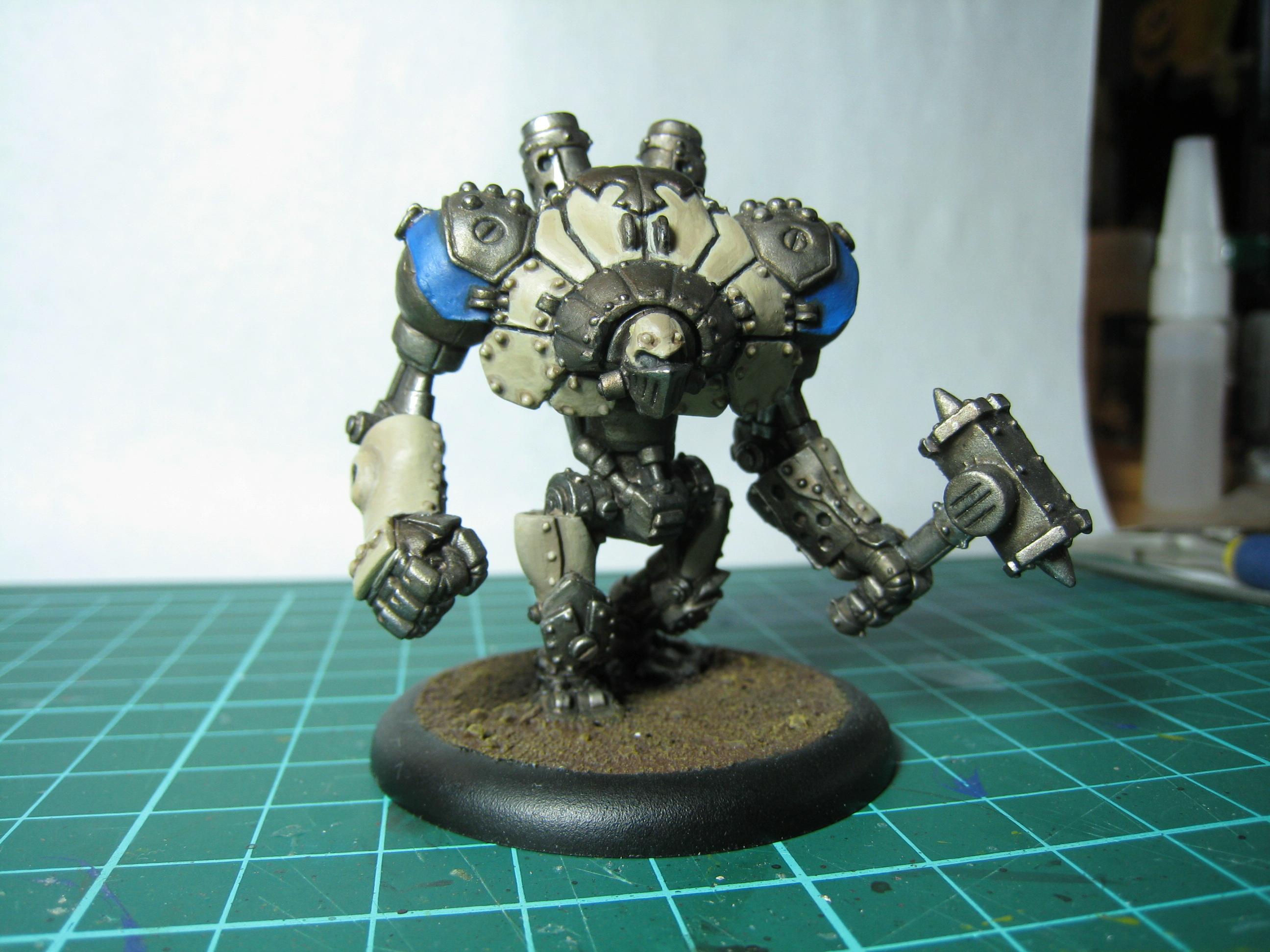 Cygnar, Heavy, Ironclad, Warjack, Warmachine - Cygnar Ironclad Heavy Warjack - Gallery - DakkaDakka